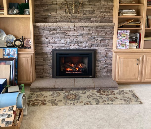 Home Projects - Quadra Fire QF30-FB Natural Gas Fireplace Insert ...